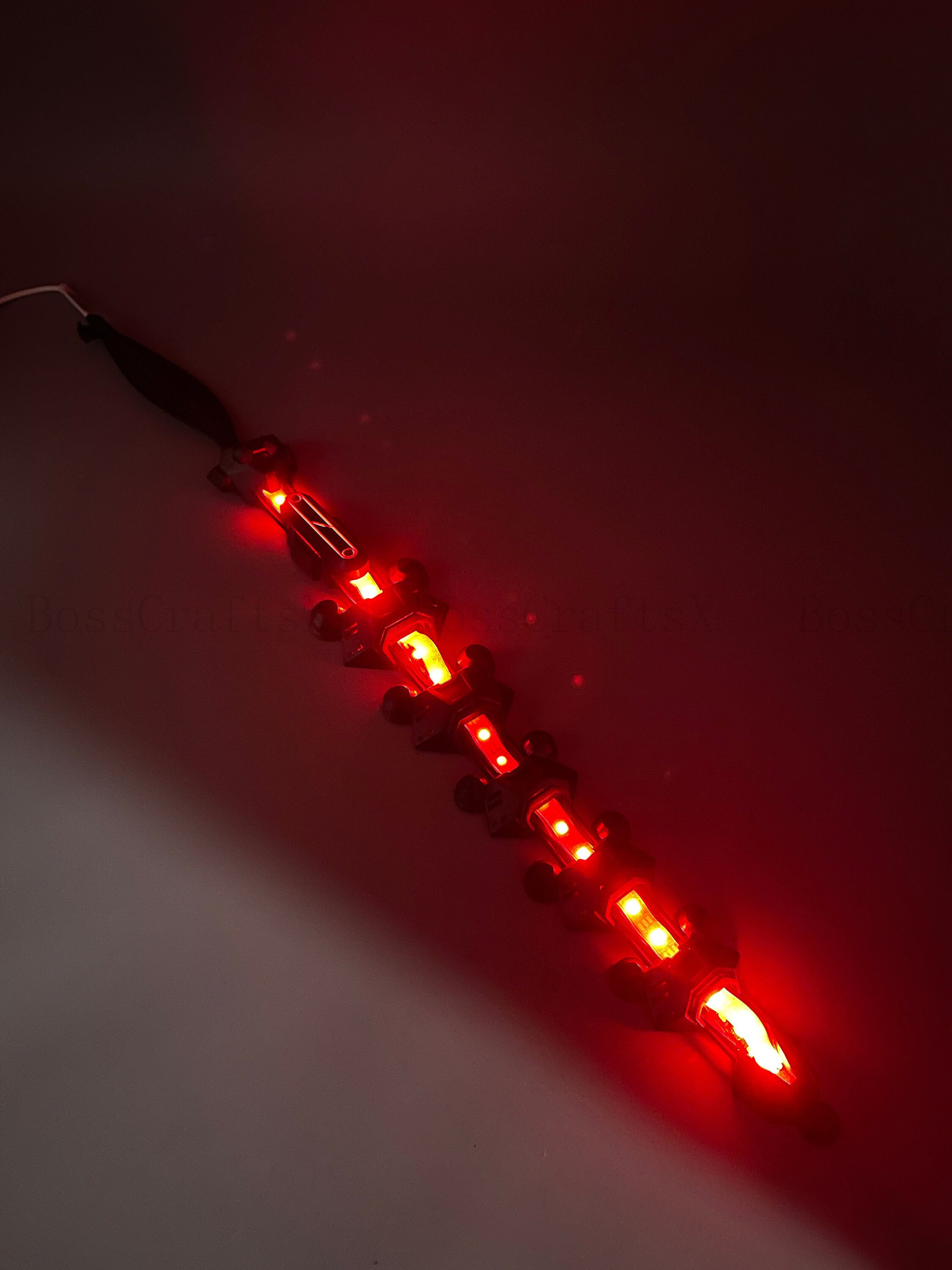 Cyberpunk Style-david Sandevistan Cosplay Collector's Piece Back Spine ...