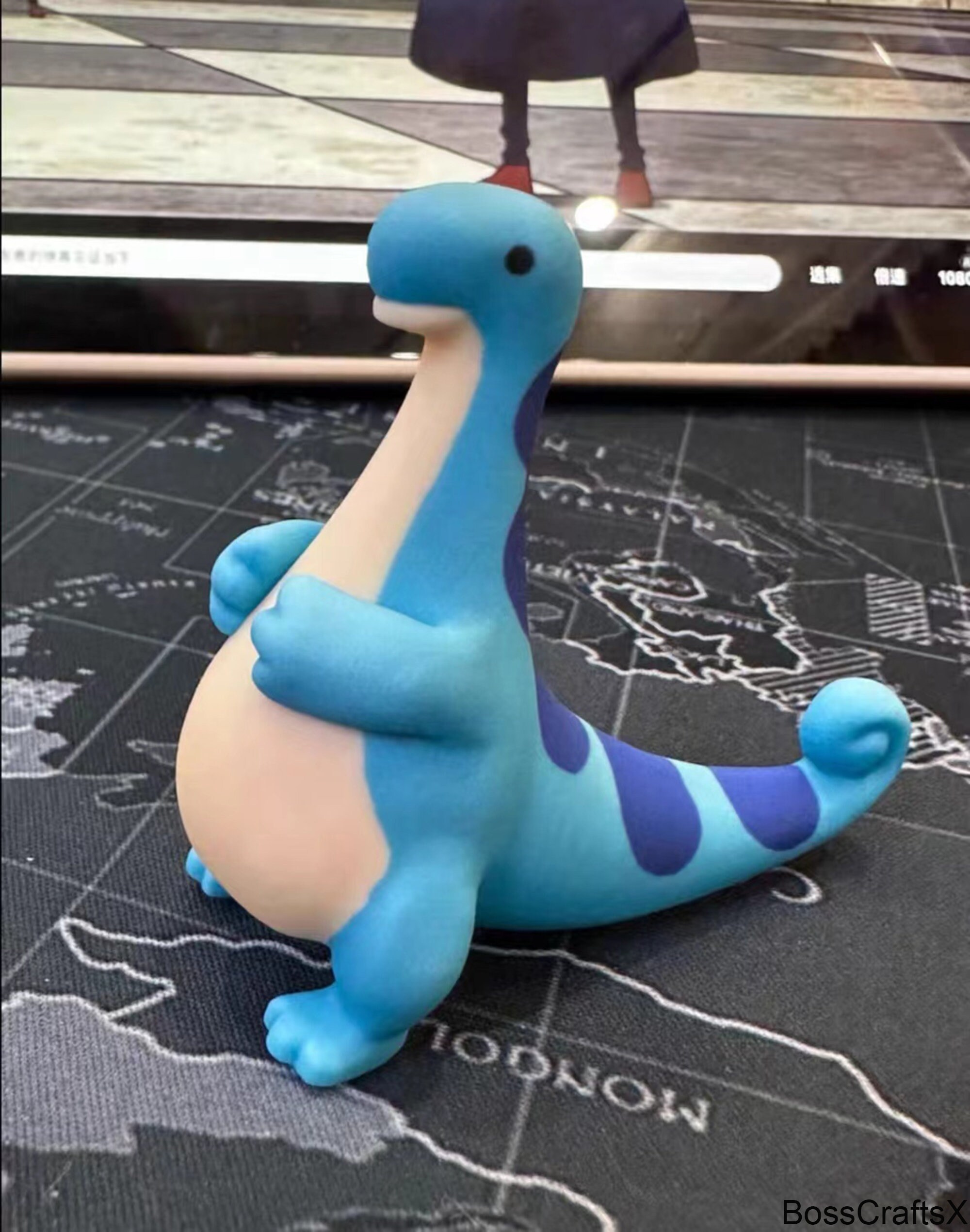 Palworld Figure,relaxaurus,3d Printed Video Game Decor,gift for Friends ...