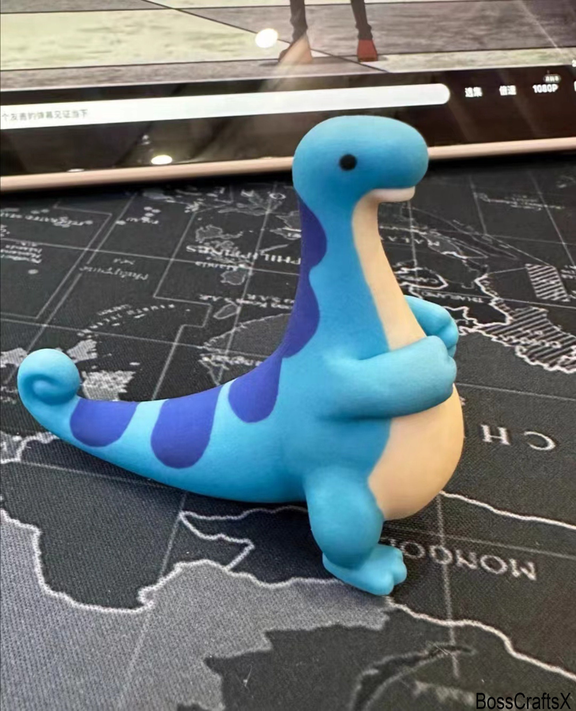 Palworld Figure,relaxaurus,3d Printed Video Game Decor,gift for Friends ...