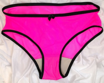 Pink Neon Panties - Etsy