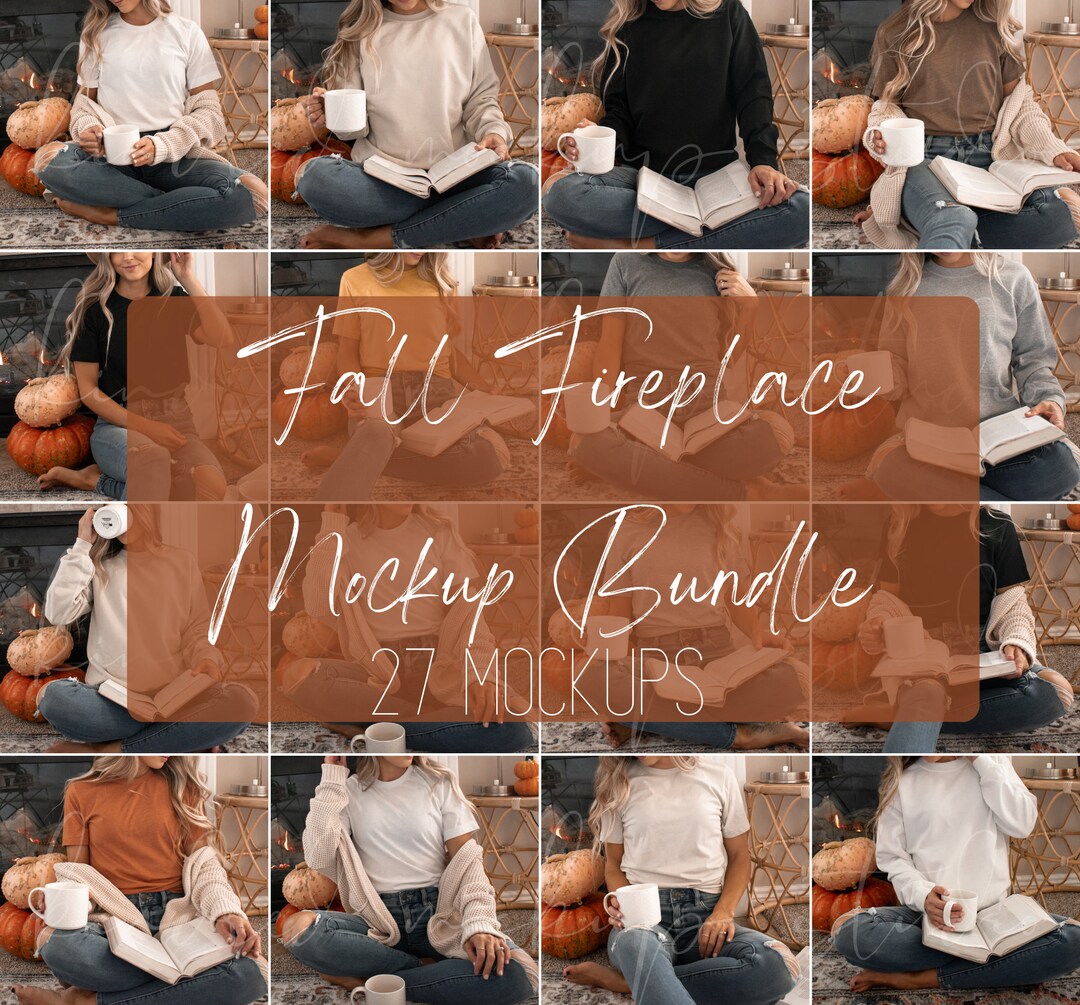Fall Mockup Bundle| Mockup Bundle - Etsy