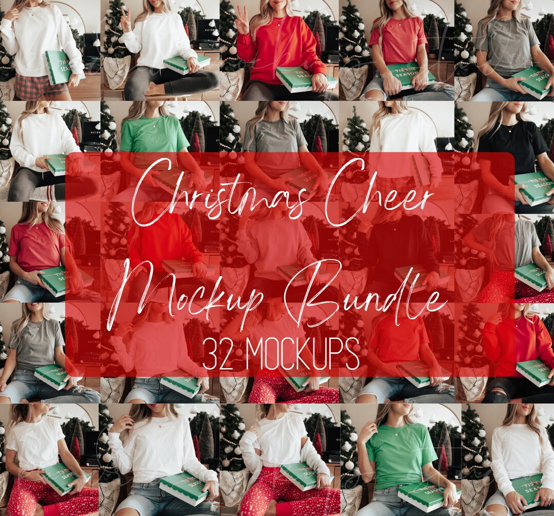 Christmas Mockup Bundle| Mockup Bundle - Etsy