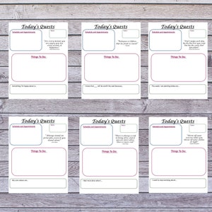 Printable To-do List With Inspirational Quotes and Reflection Questions ...