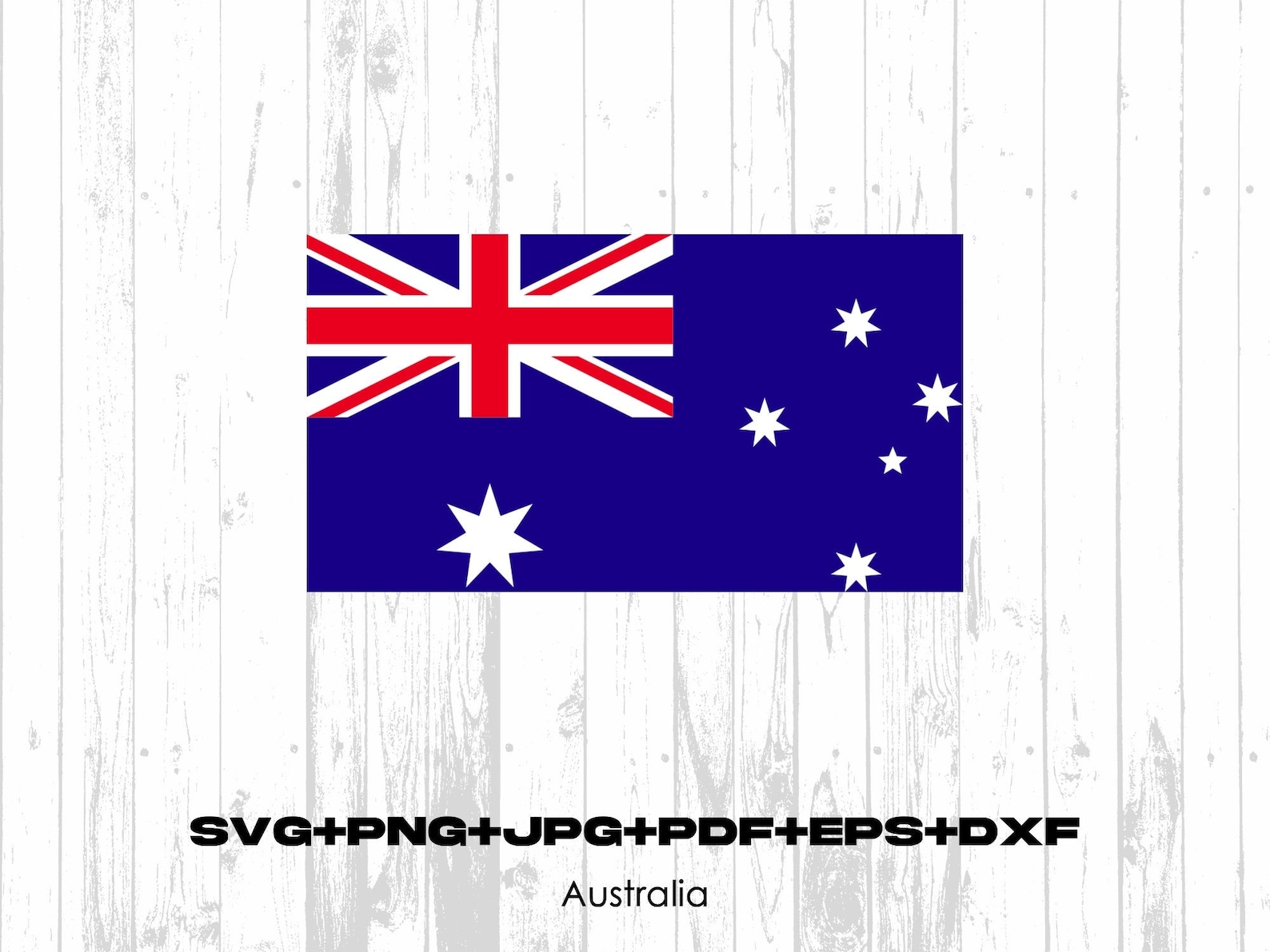 Australian Flag Svg Australian Svg - Etsy