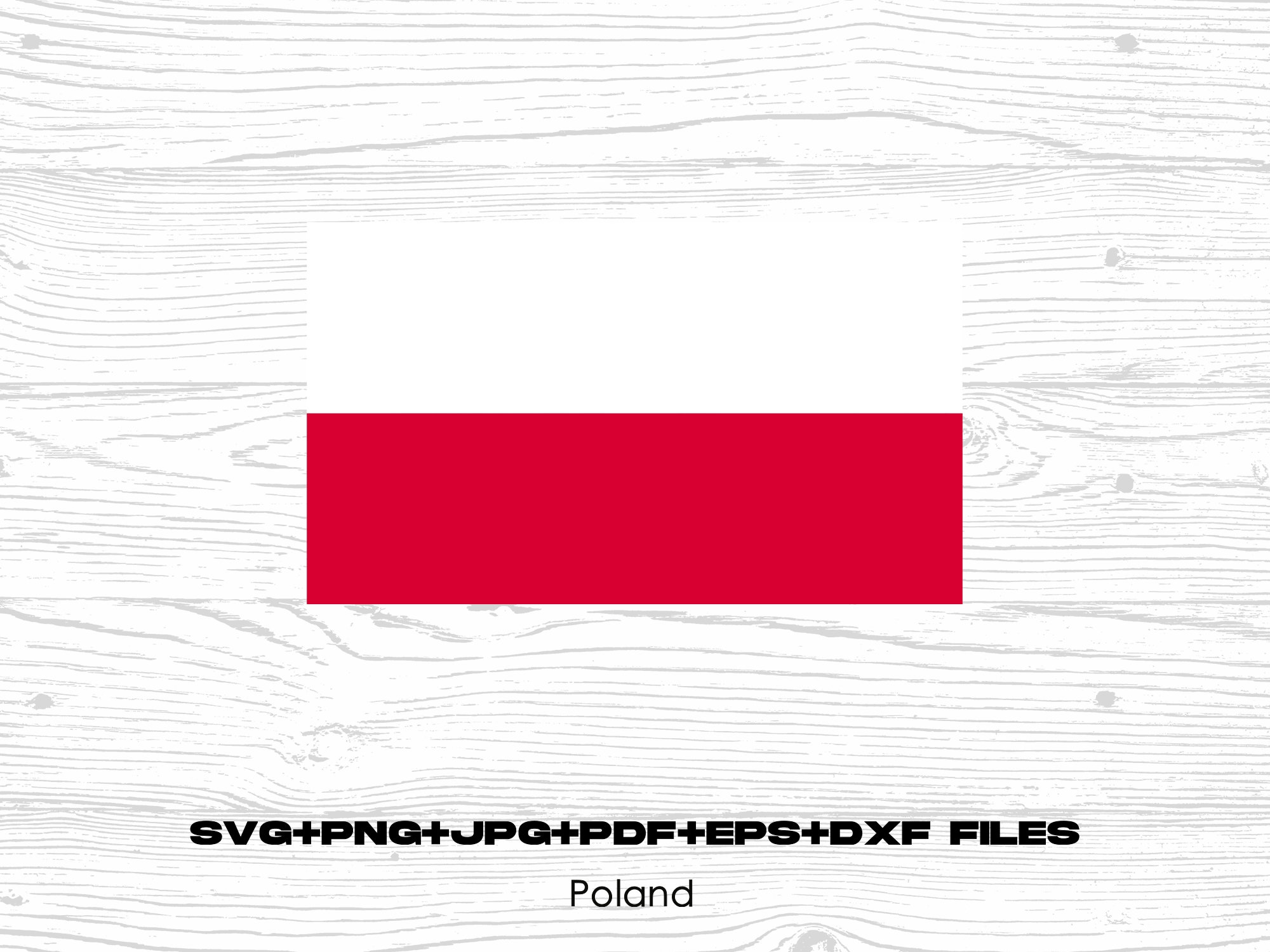 Poland Svg Polish Flag Svg Polish National Flag Svg - Etsy