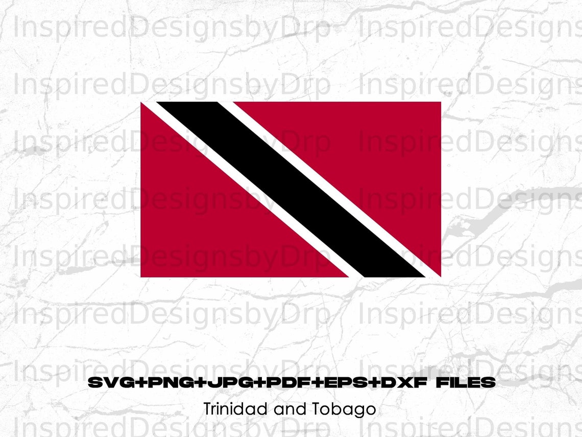 Trinidad Svg Tobago Svg Trinidad and Tobago Svg - Etsy