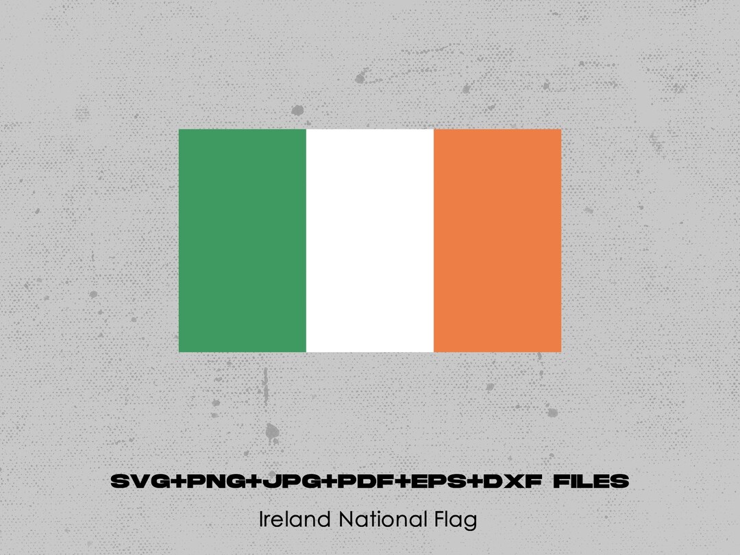 Ireland National Flag Svg Irish Flag - Etsy