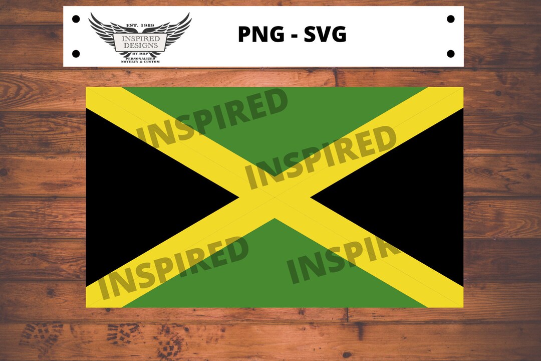 Jamaican Flag Svg, Jamaican Flag PNG, Jamaican Official Flag SVG ...