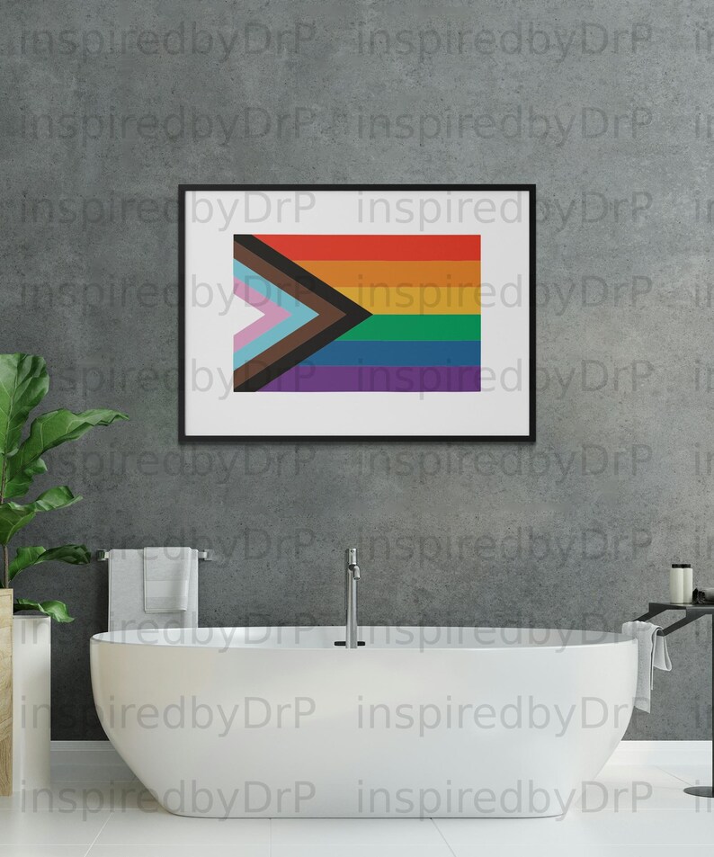 Progress Pride Flag Svg Pride Flag Png Pride Month Svg | Etsy