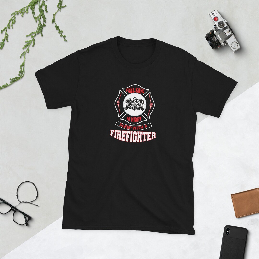 Firefighter Feel Safe Sleep With a Firefighter First Responder - Etsy