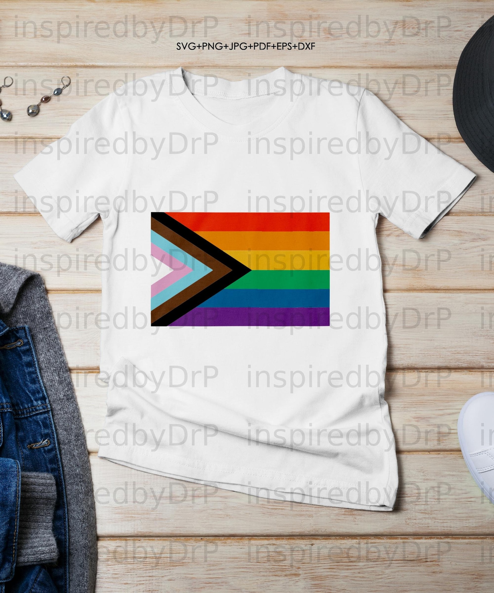 Progress Pride Flag Svg Pride Flag Png Pride Month Svg - Etsy