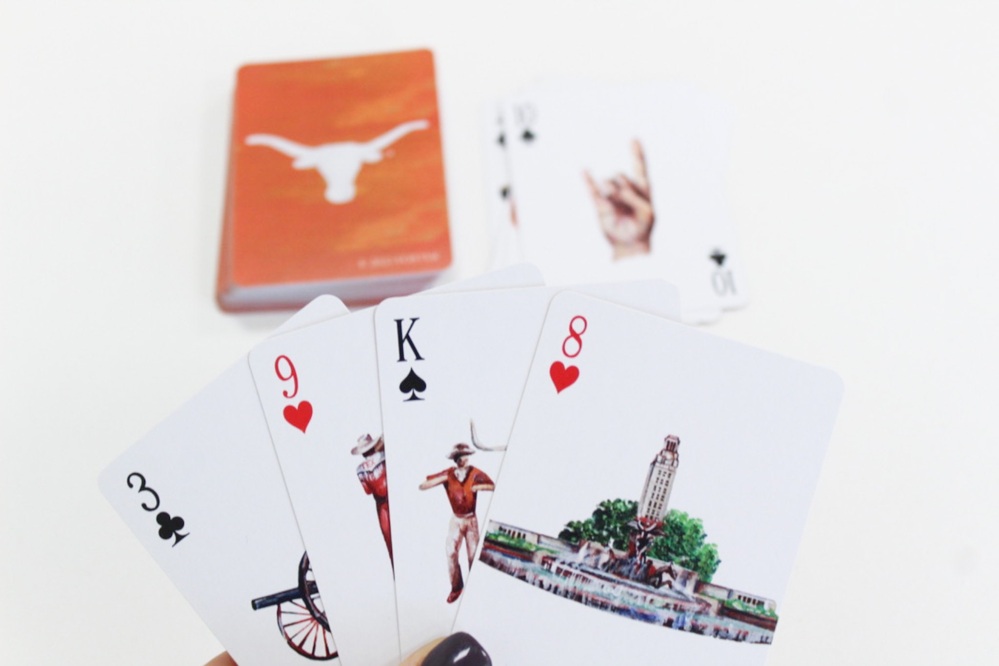 University of Texas at Austin Playing Cards, Poker Sized Standard ...