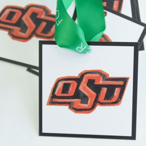 Oklahoma State (OSU) Gift Tag Set, Set of 10, OSU Gifitng - Etsy