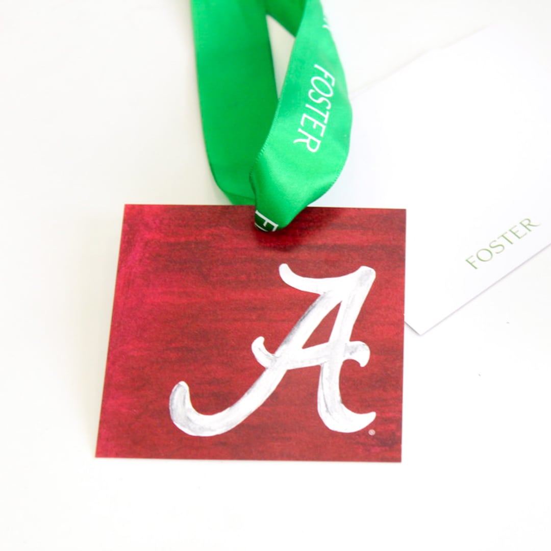 University of Alabama Logo Gift Tag, Set of 10 - Etsy