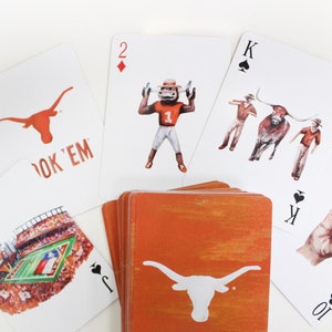 University of Texas at Austin Playing Cards, Poker Sized Standard ...