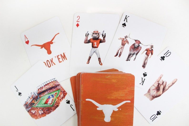 University of Texas at Austin Playing Cards, Poker Sized Standard ...