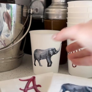 University of Alabama Logo Napkin Set - Etsy