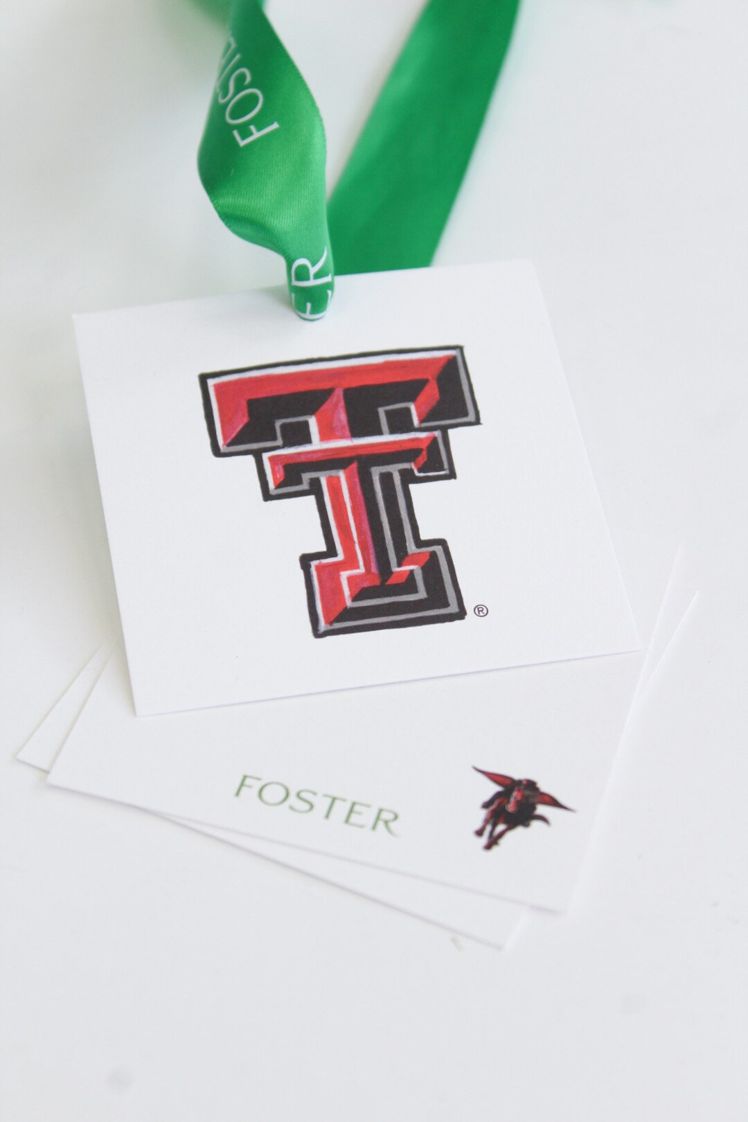 Texas Tech Logo Gift Tag Set - Etsy