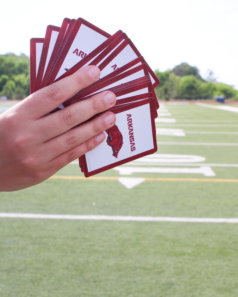 University of Arkansas Playing Cards - Etsy
