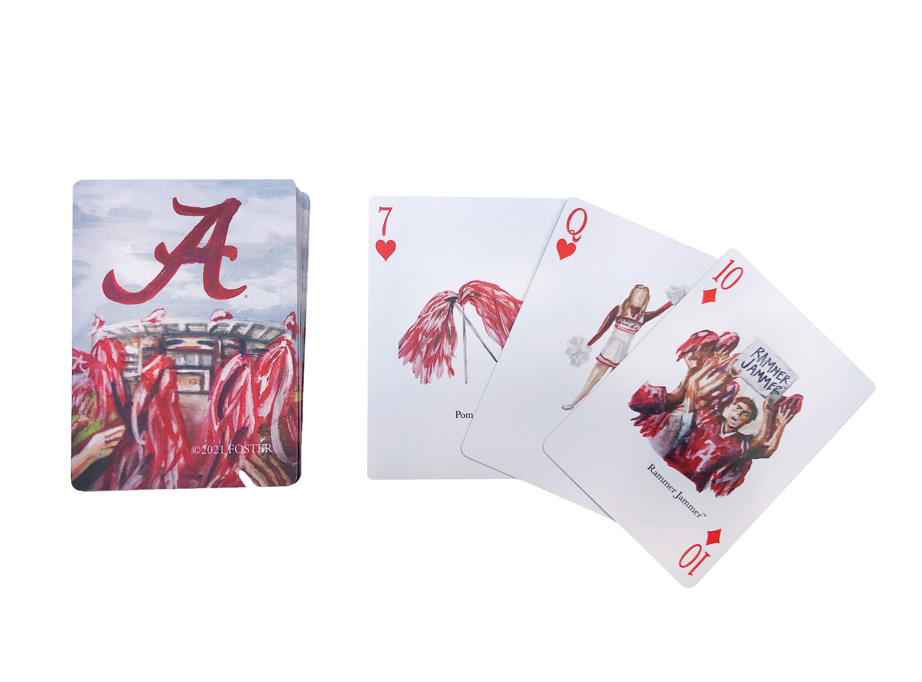 University of Alabama Playing Cards | Etsy
