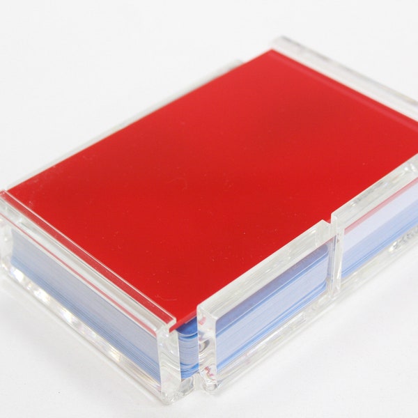 Playing Cards Display Case - Etsy