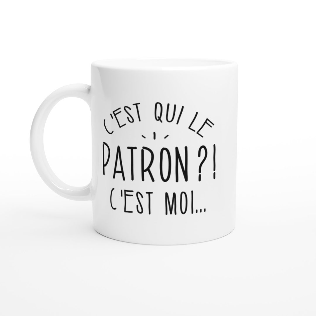 Mug Patron Boss - Idée Cadeau Humour Saint Valentin - Tasse Chef - Etsy