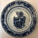 Bord Met Nederlands Brabant Wapenschild, Delfts Blauw Zenith Artikel ...
