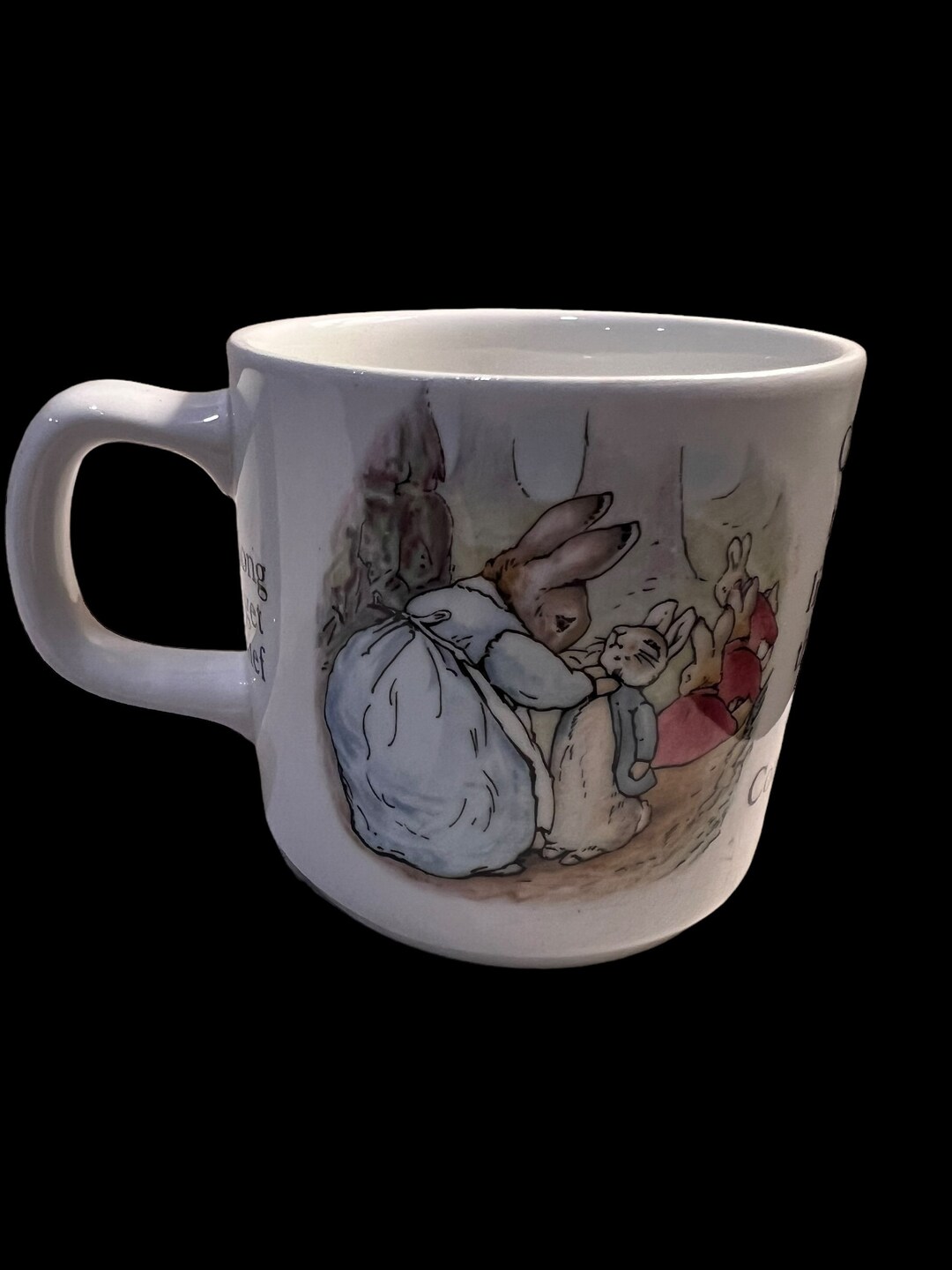 Beatrix Potter Designed 2.75” Cup Peter Rabbit by Wedgwood Etruria ...