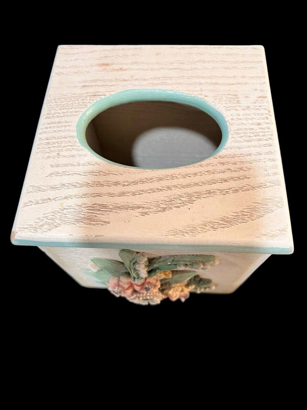 Vintage Cottagecore Kleenex Tissue Box Cover Spring Florals Artisan ...