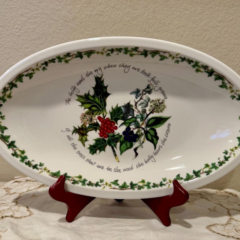 Large Holly Tray - Etsy