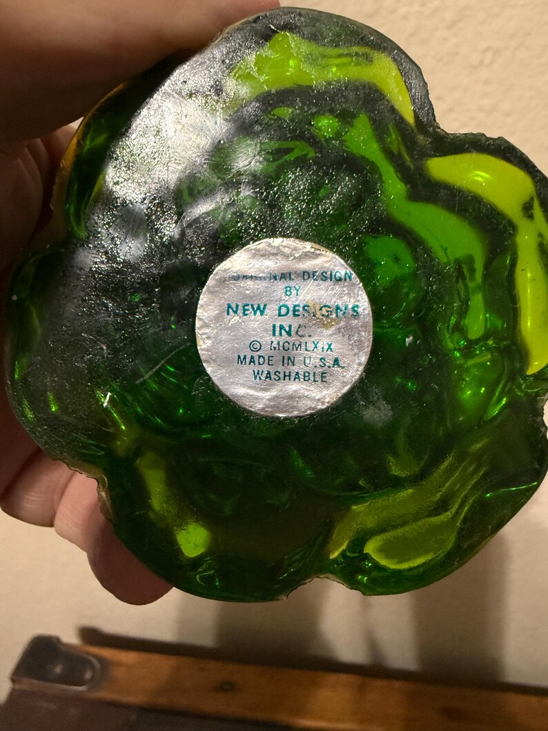 Vintage 1960s Lucite Flower Power Daisy Acrylic Sculpture Figurine With ...