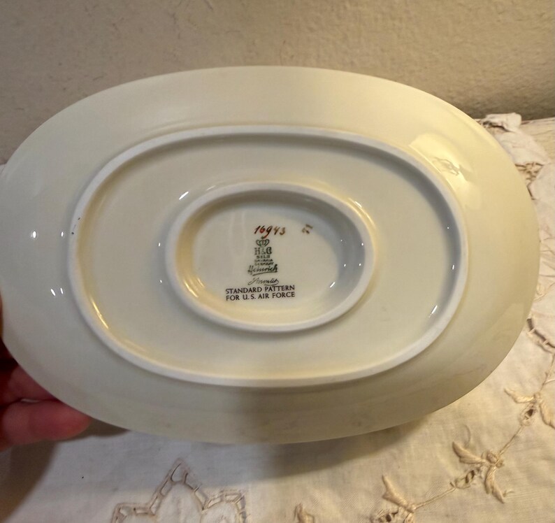 Heinrich H & Co Selb Bavaria Germany Gravy Boat Standard Pattern US Air ...