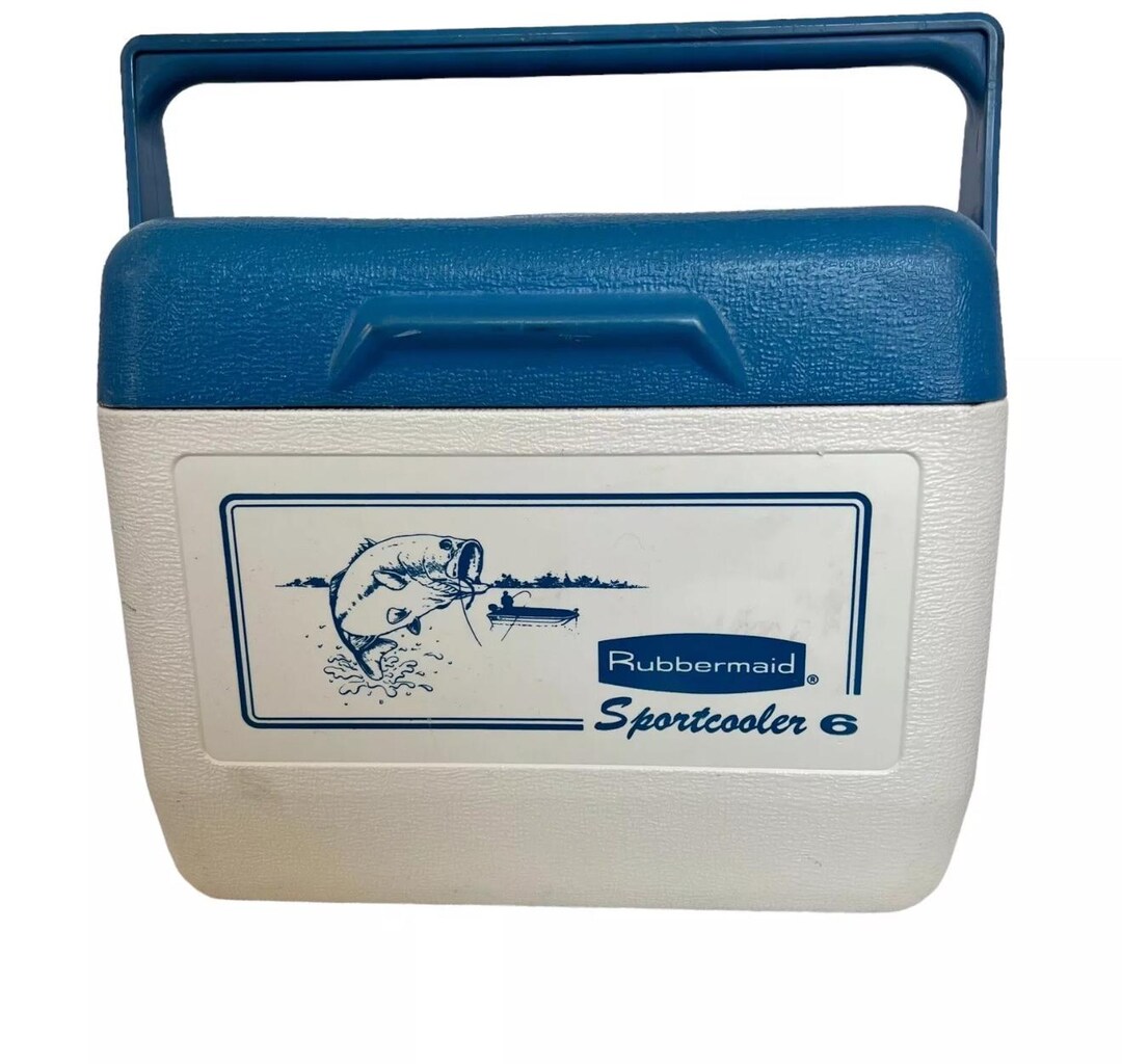 Vintage 1980s Gott Rubbermaid Sportcooler 6 Model 1806 Collectible ...