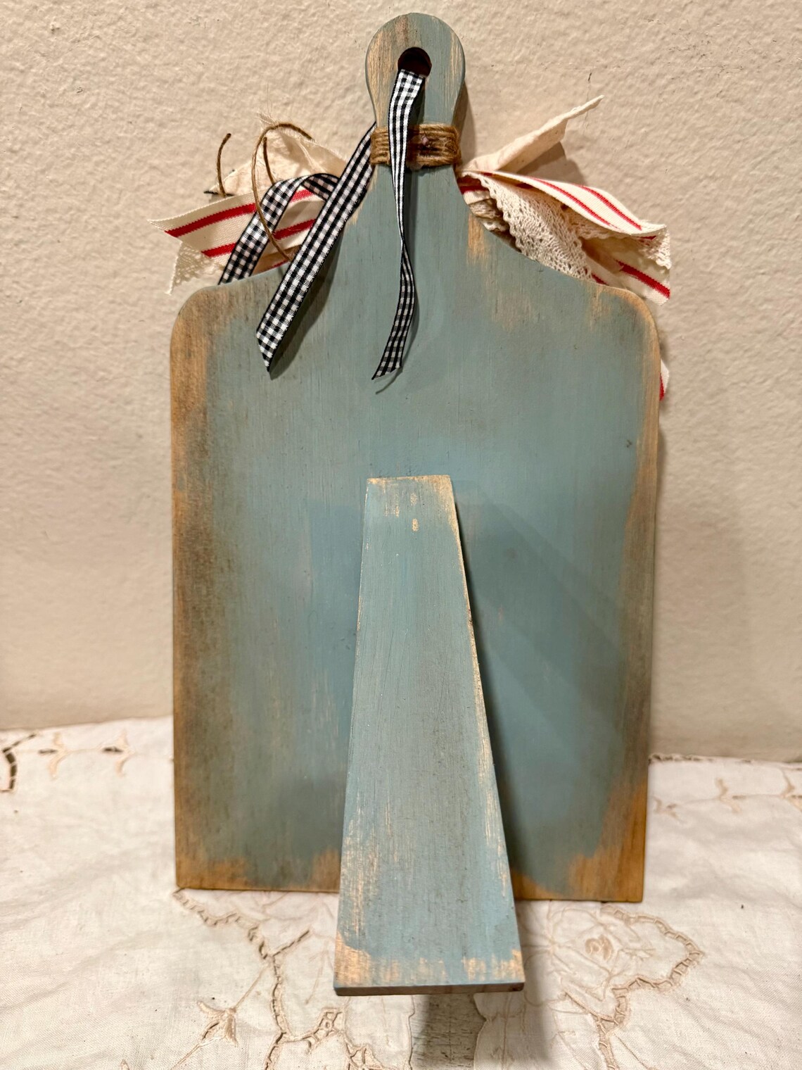 Wooden Rooster Farmhouse French Country Cottage Upcycled Cutting Board ...