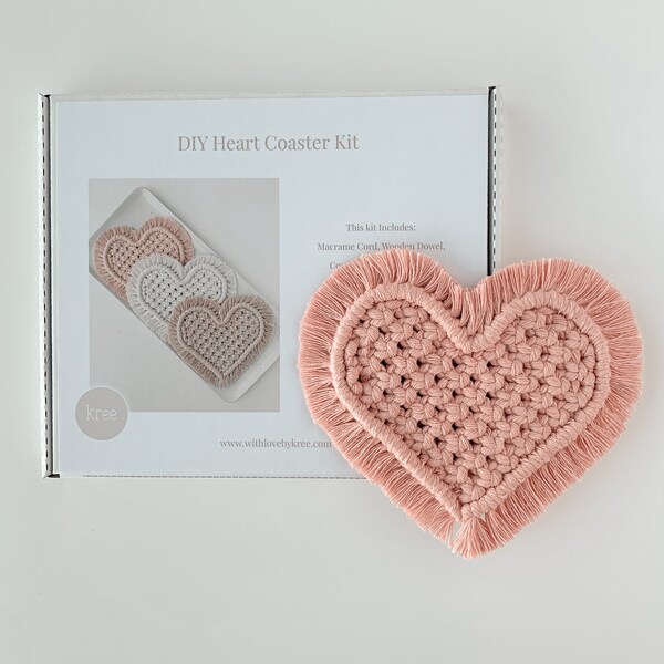 Heart Macrame Pattern - Etsy