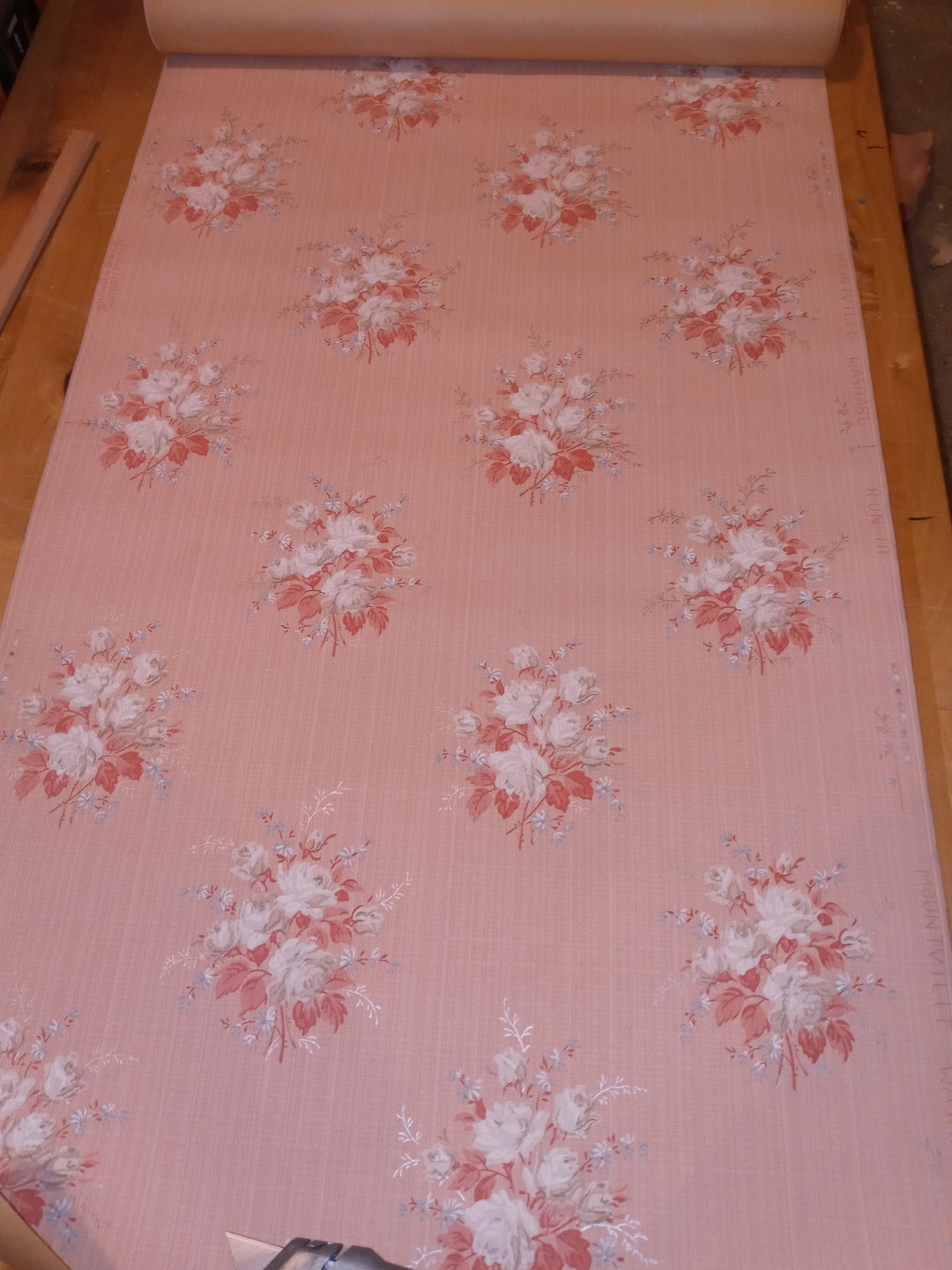 Vintage Wallpaper Sold by the Yard - Etsy