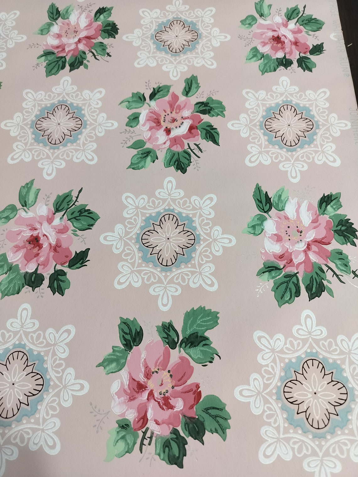 Vintage Wallpaper Sold by the Yard - Etsy