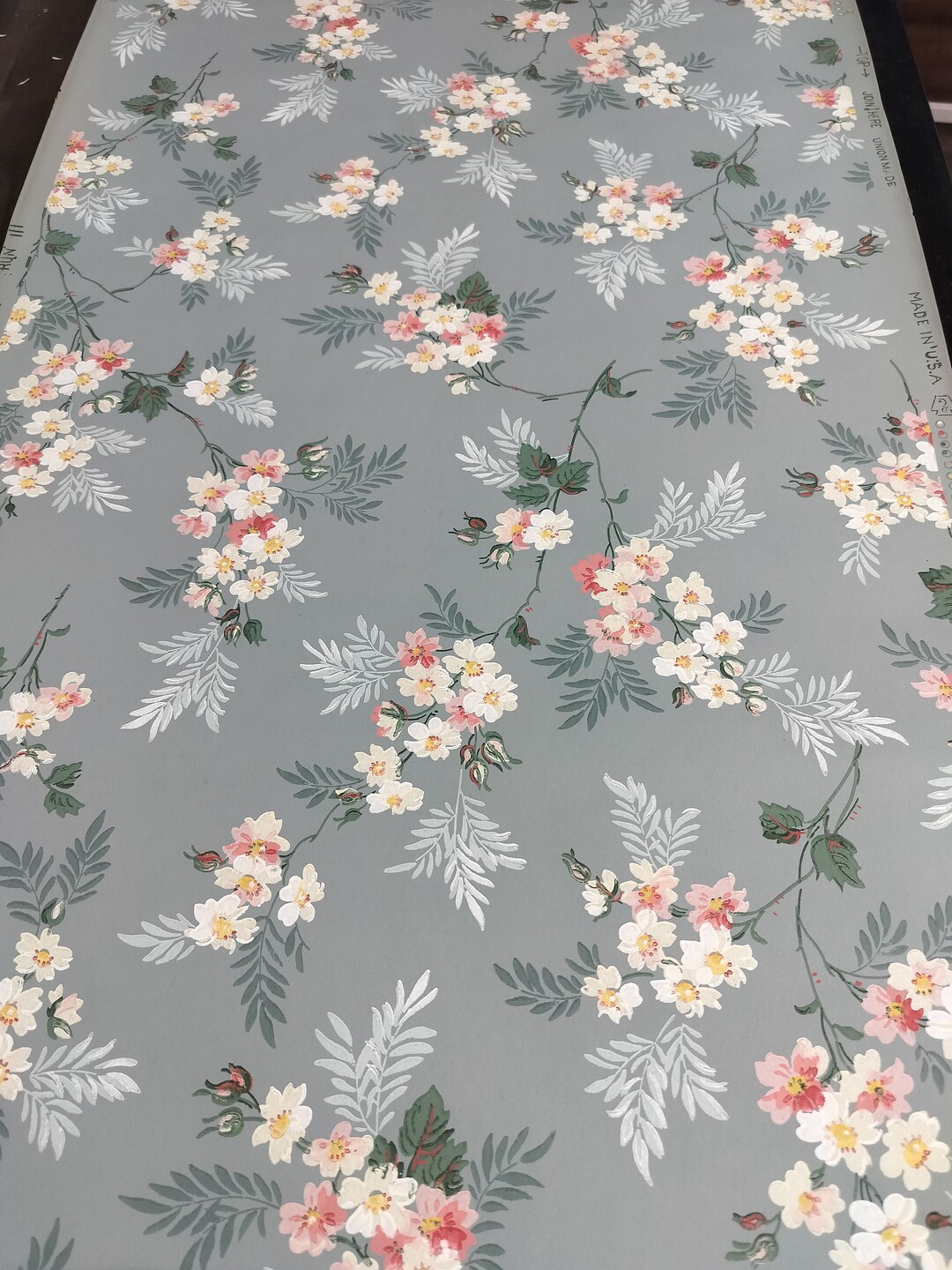 Vintage Wallpaper Sold by the Yard - Etsy