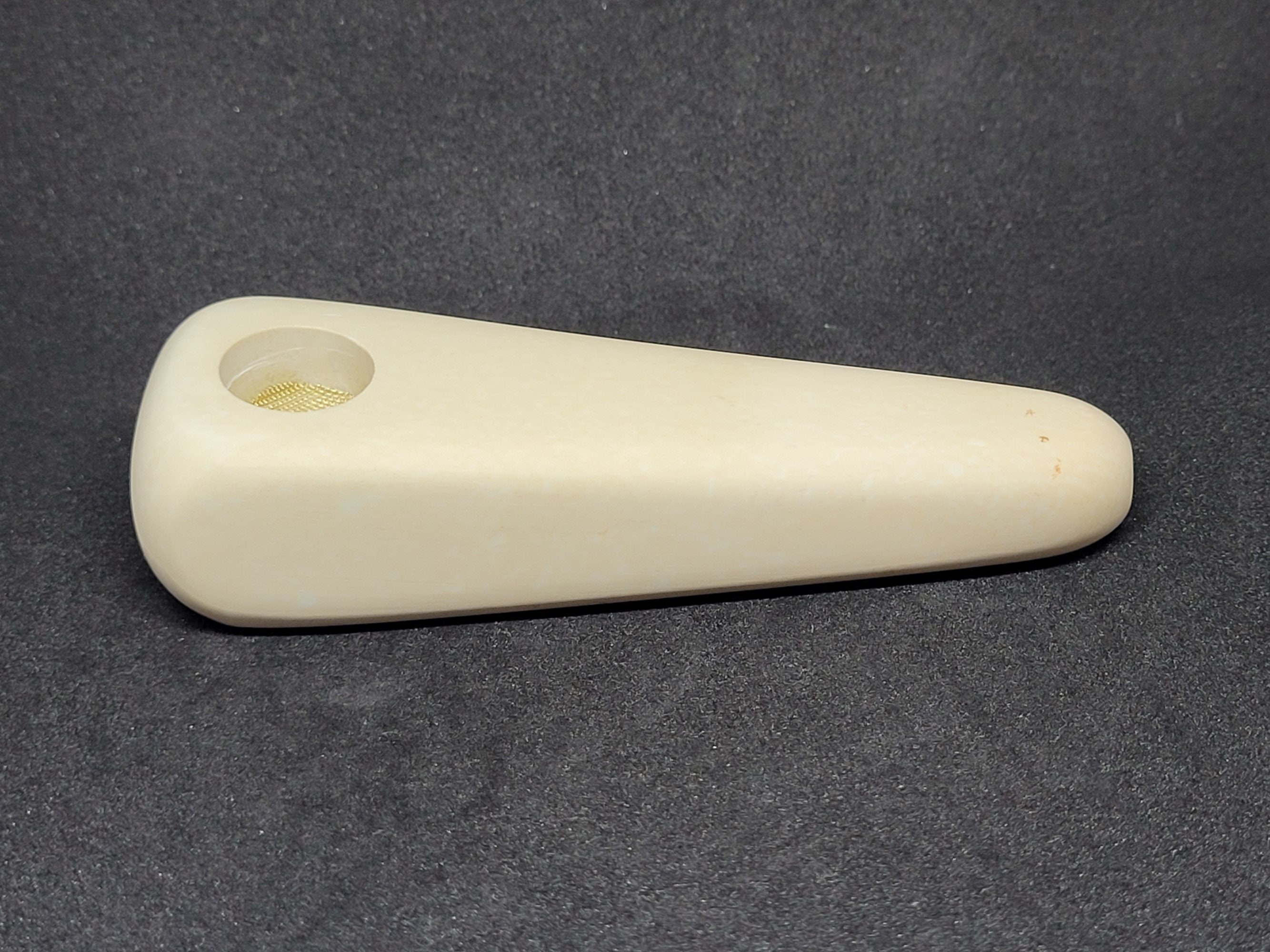 Pipe White Soapstone Handmade Smoking Pipe Unique - Etsy