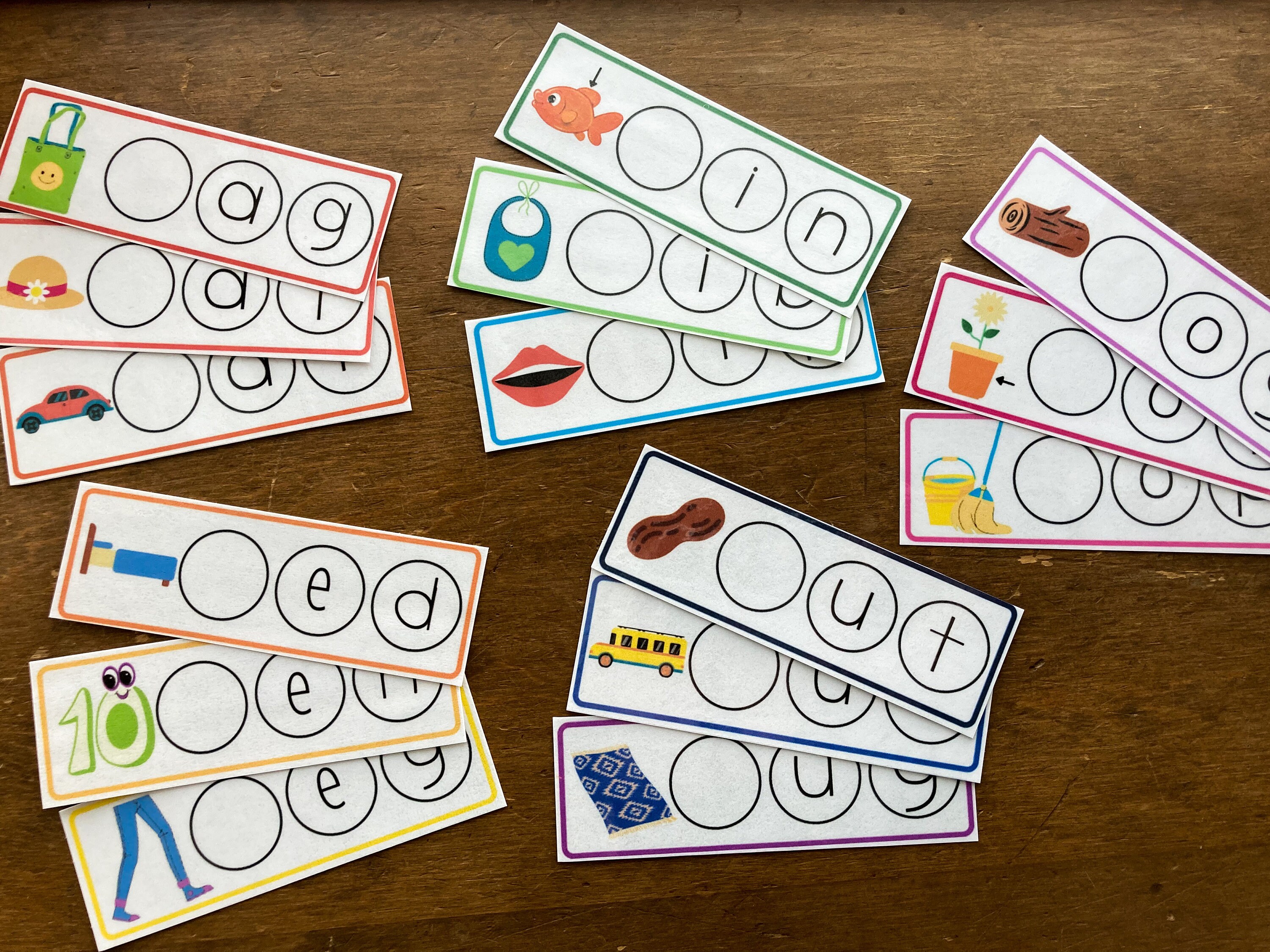 CVC Word Activities, CVC Phonics, Learning Flash Cards, Flash Cards for ...