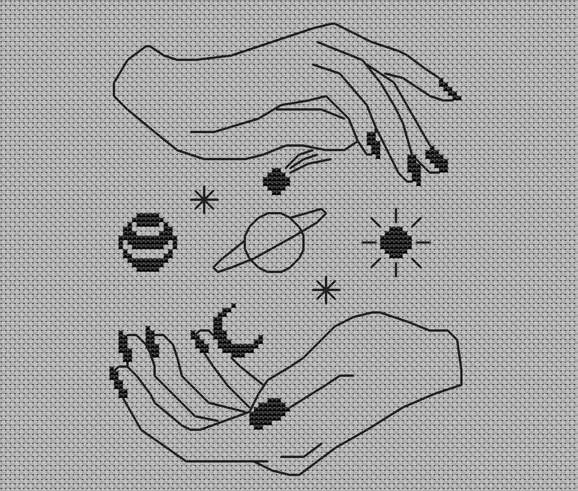 Space in the Hands. - Etsy