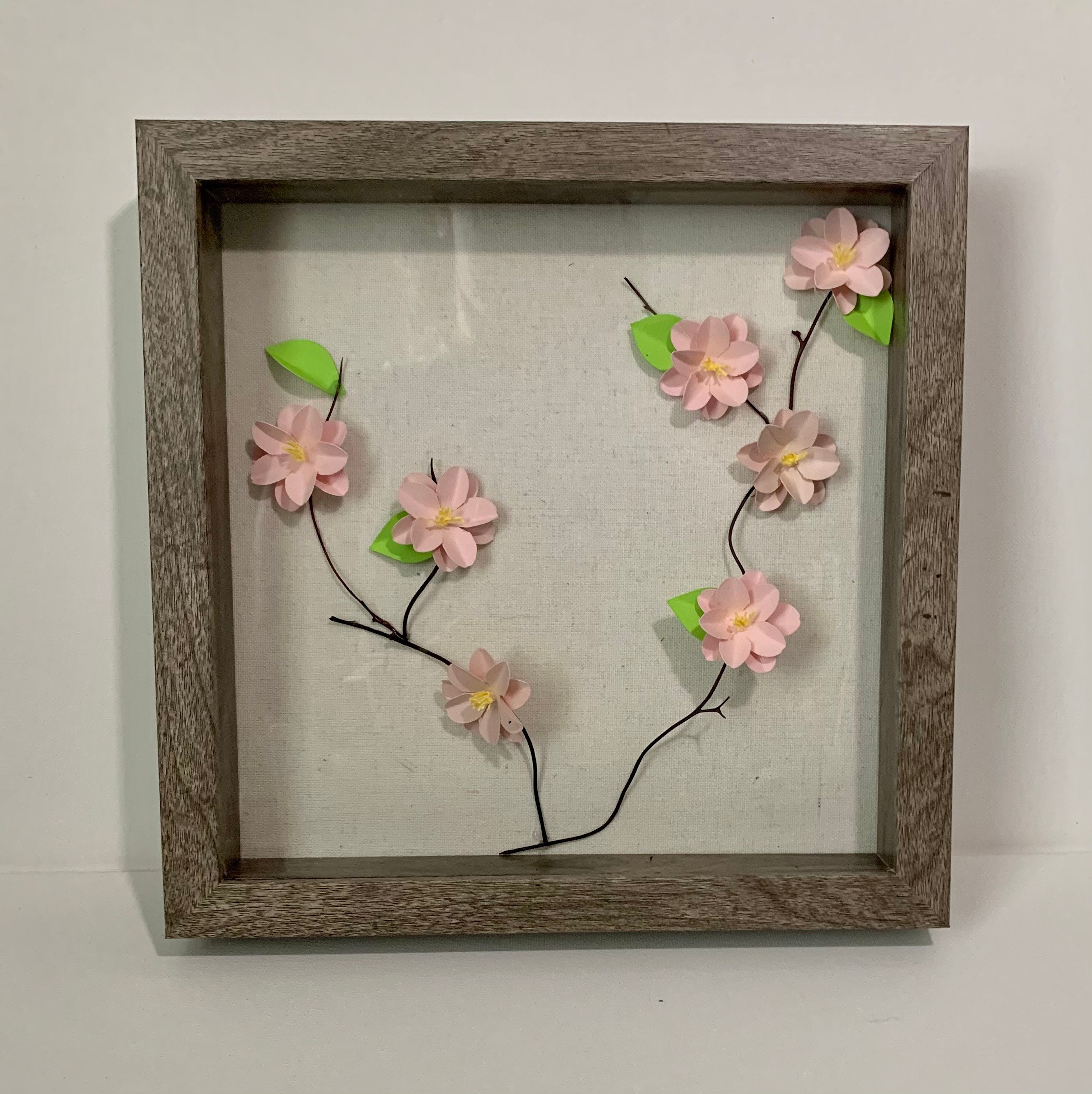 Shadow Box Cherry Blossom Tree - Etsy