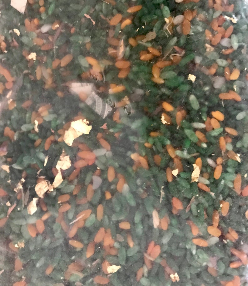 Magical Money Drawing Lucky Green Rice small - Etsy