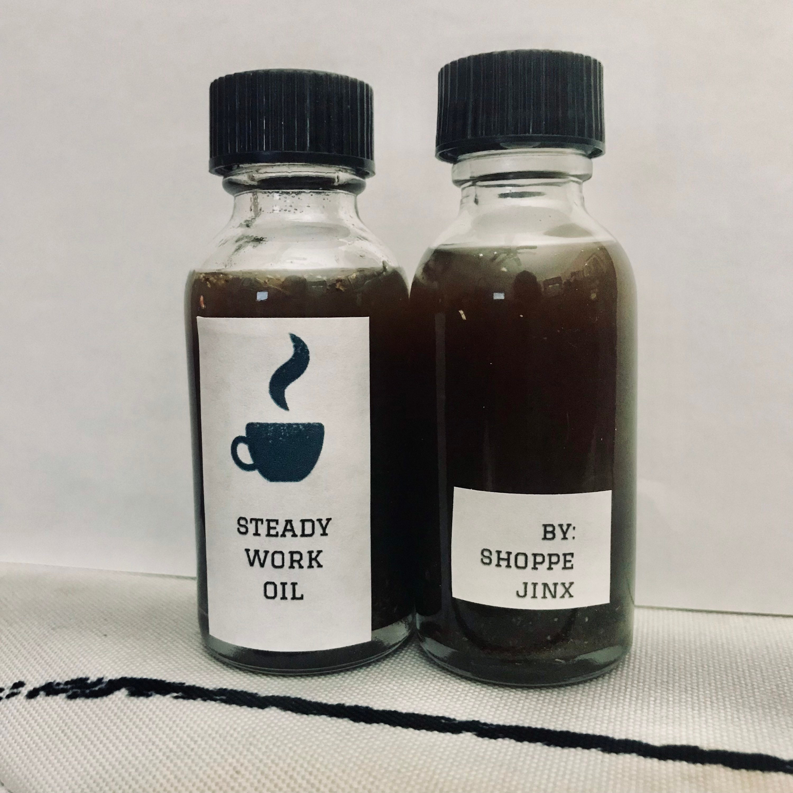 Steady Work Oil 1 Fluid OZ Career and Work Oil Ritual Oil - Etsy