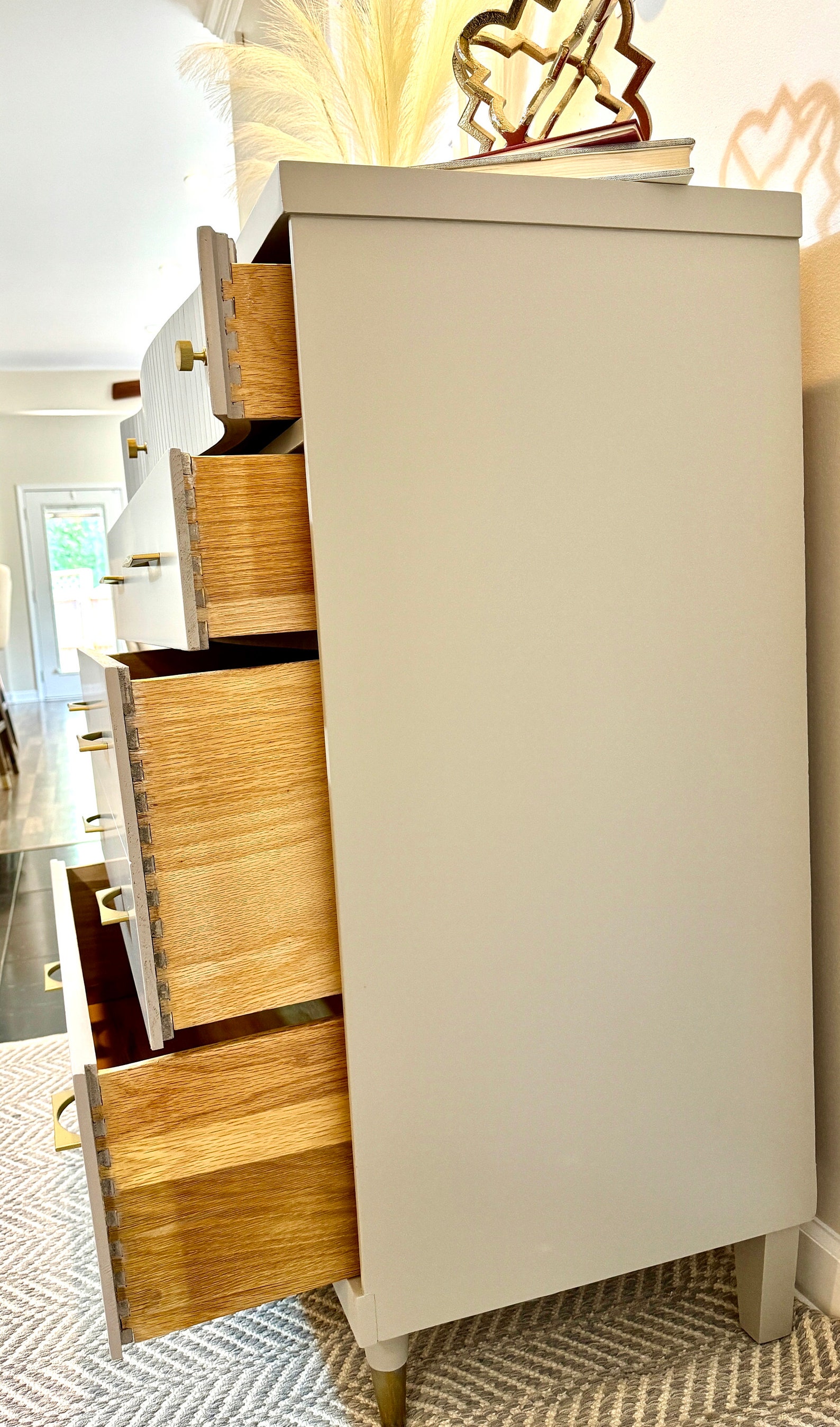 MCM Bassett 4 Drawer Highboy Dresser local Pickup/delivery Only ...