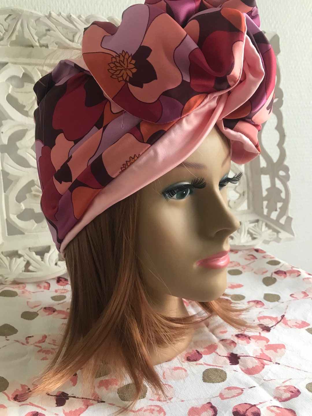 Articulated Headband Diva Collection, Rigid Turban for Women's ...