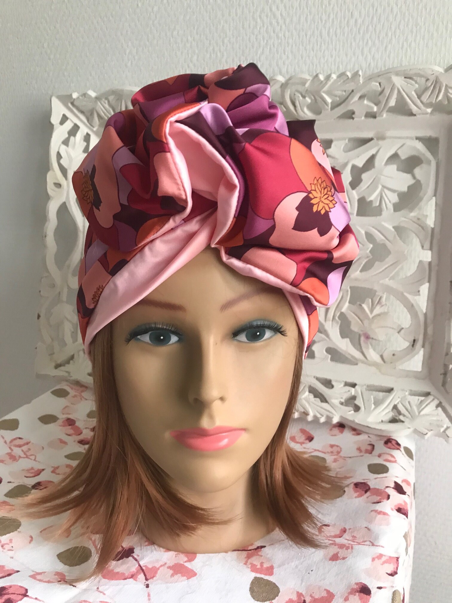 Articulated Headband Diva Collection, Rigid Turban for Women's ...