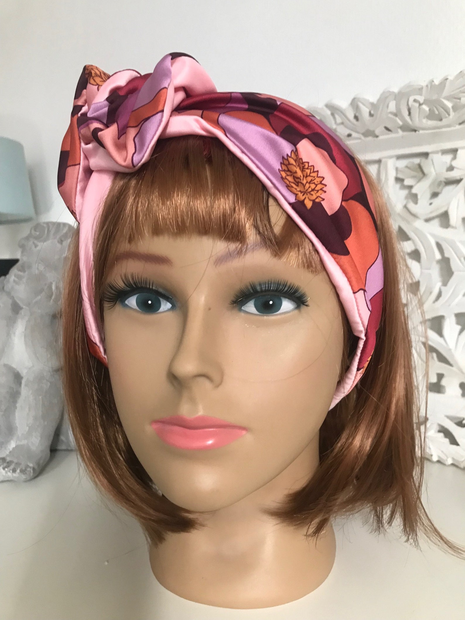 Articulated Headband Diva Collection, Rigid Turban for Women's ...