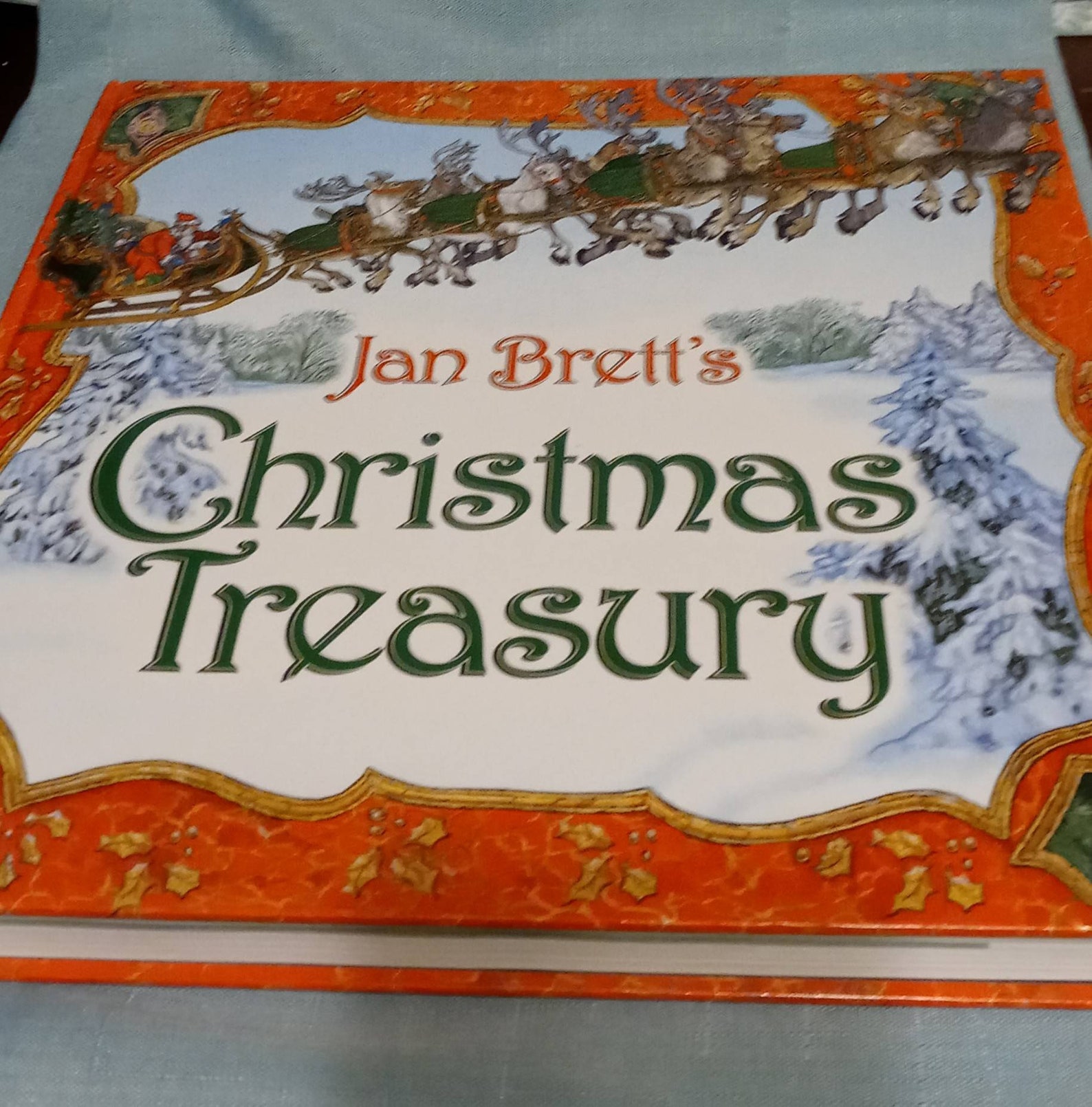 Jan Brett's Christmas Treasury Story Book - Etsy