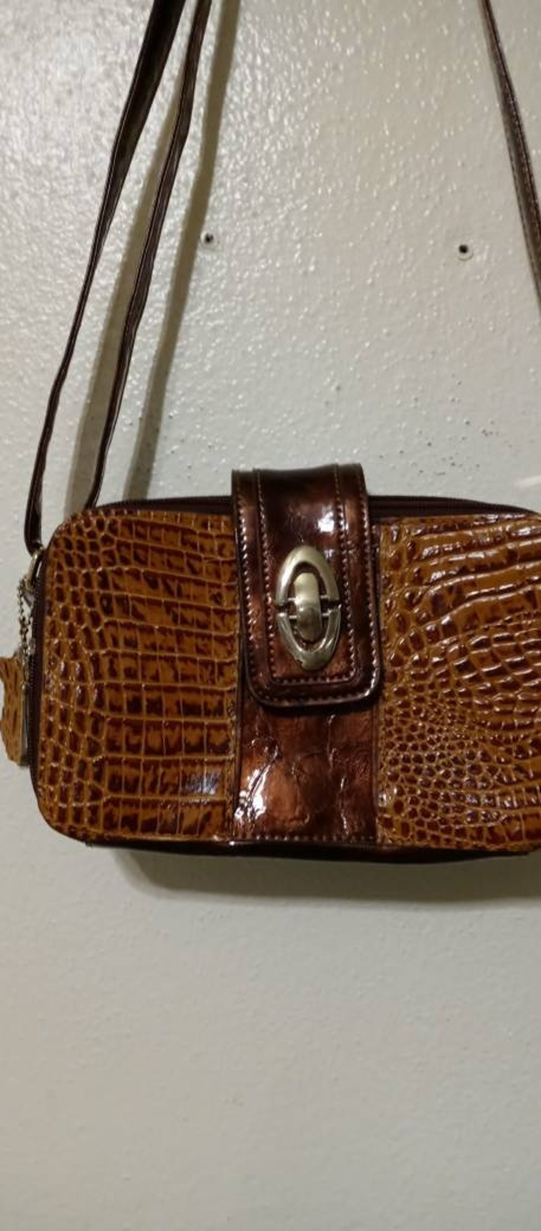 Marc Chantal Genuine Leather Shoulder Strap Purse - Etsy